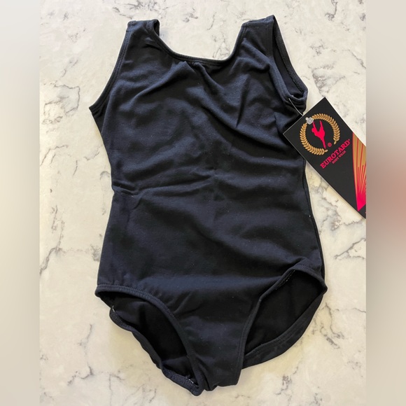 Eurotard | One Pieces | Nwt Girls Black Tank Leotard Bodysuit New Wtags ...